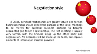 Вusiness communication in China | PPTX