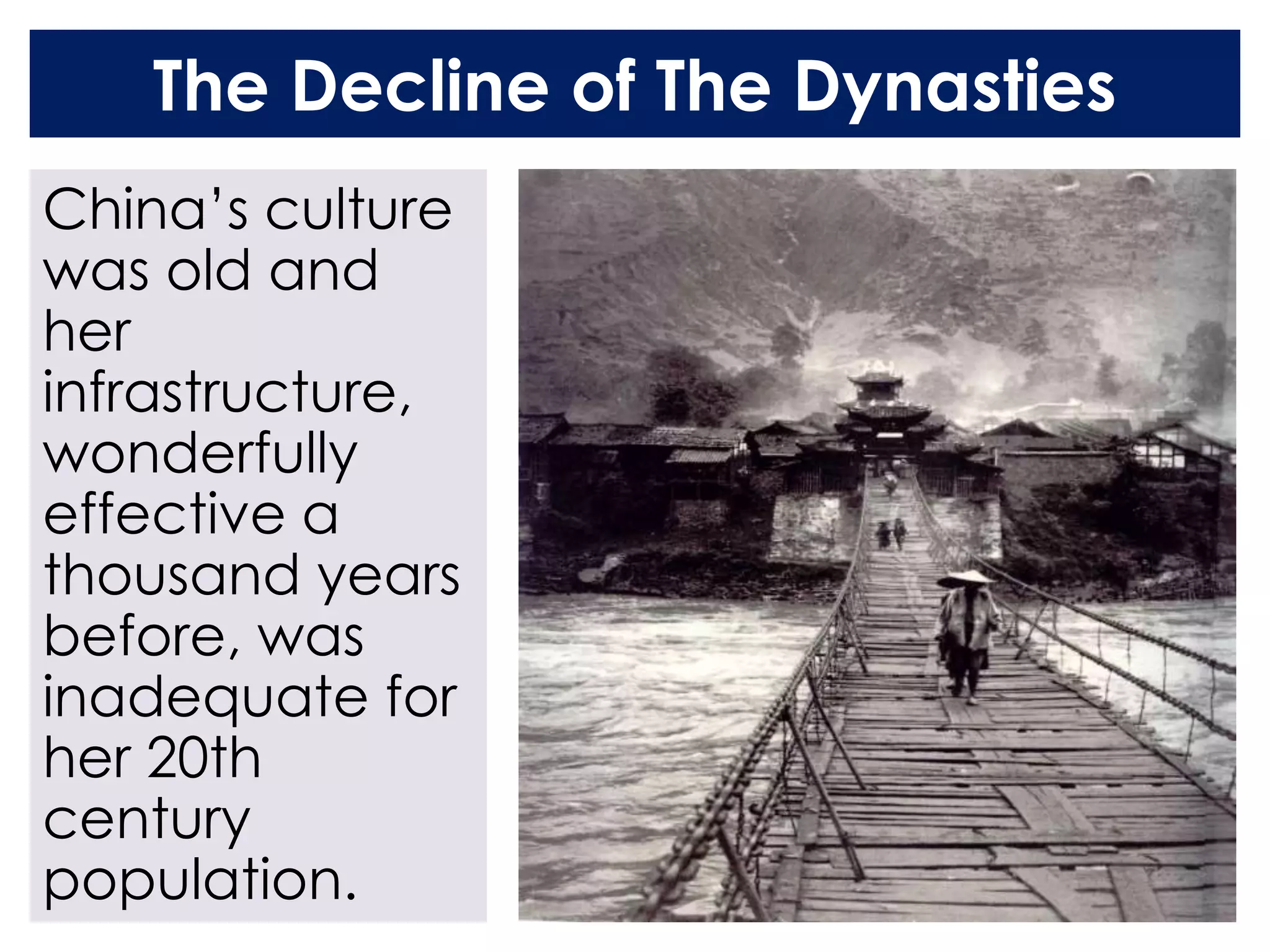 THE MIDDLE KINGDOM OF CHINA: DYNASTIES AND CHANGE | PPTX