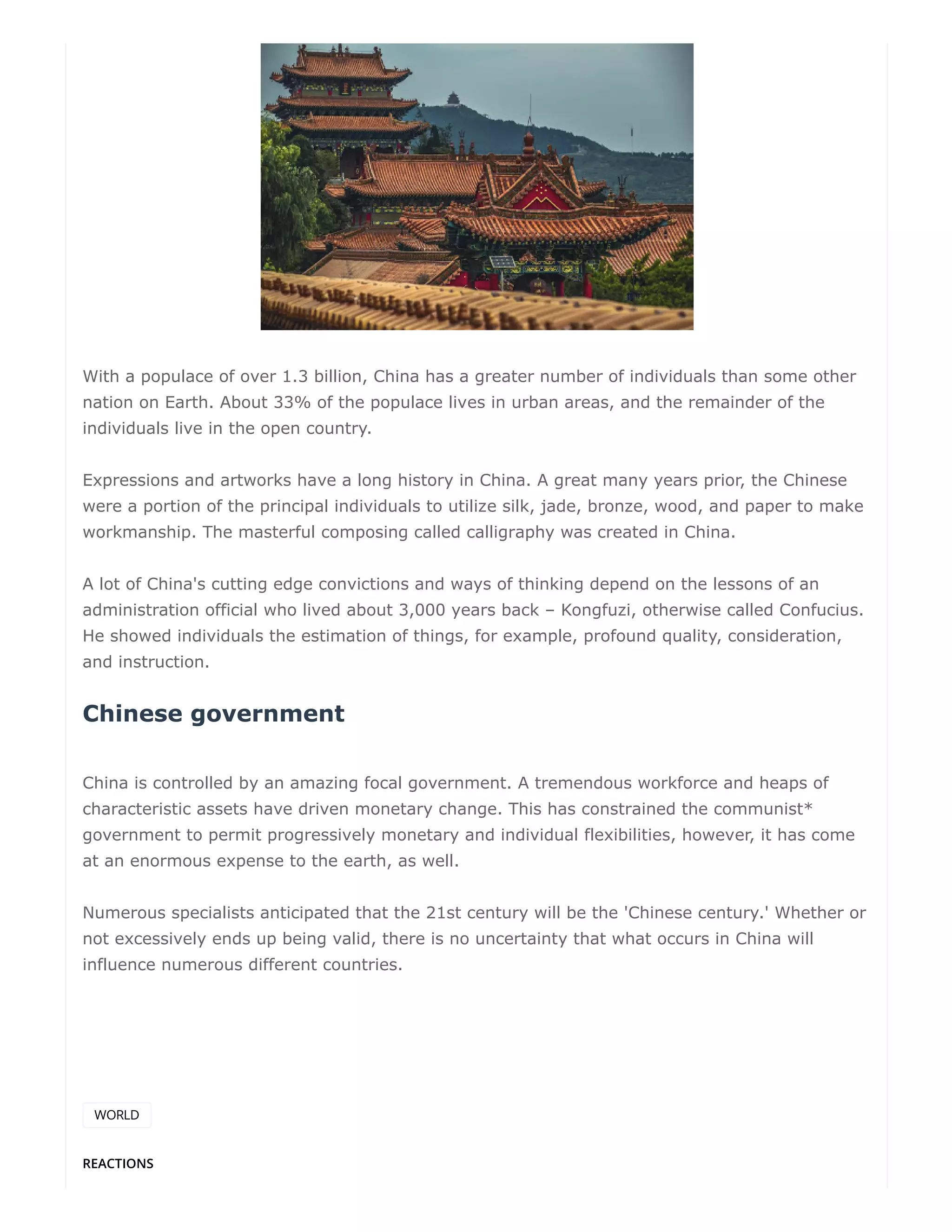 interesting facts about china | PDF | Free Download