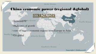 china is a global power. its strengths and geopolitics | PPTX