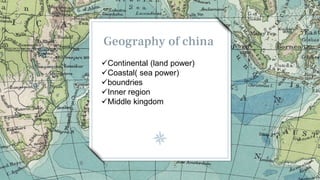china is a global power. its strengths and geopolitics | PPTX
