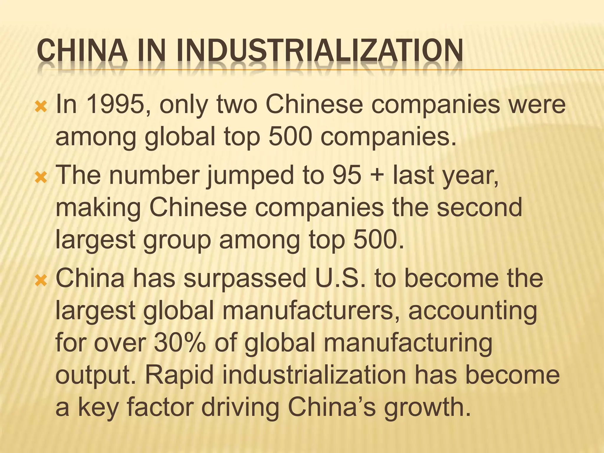 Understanding China(International Trade-Chinese Model of development ...