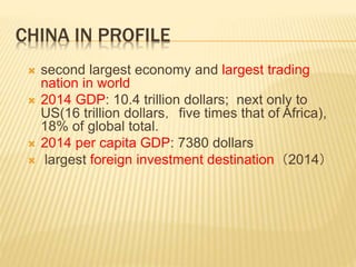 Understanding China(International Trade-Chinese Model of development ...