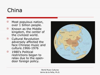 the world music culture: CHINA presentation.PPT