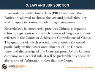 China Contracts in English-Chinese 中国合同 | PDF