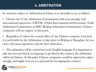 China Contracts in English-Chinese 中国合同 | PDF