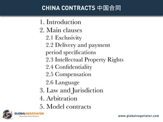 China Contracts in English-Chinese 中国合同 | PDF