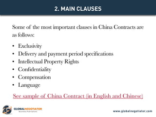 China Contracts in English-Chinese 中国合同 | PDF