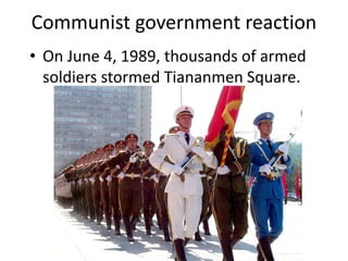 China - Deng Xiaoping and Tiananmen Square.ppt