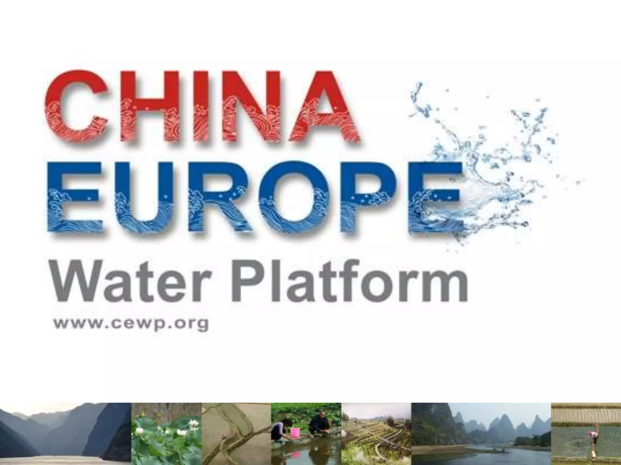 1st EIP Water Conference: China-EU Water Platform on CHINA as world’s ...