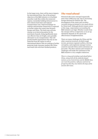 China new-silk-route(one belt one road) | PDF