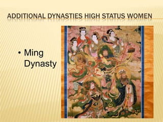 China women of high status | PPTX