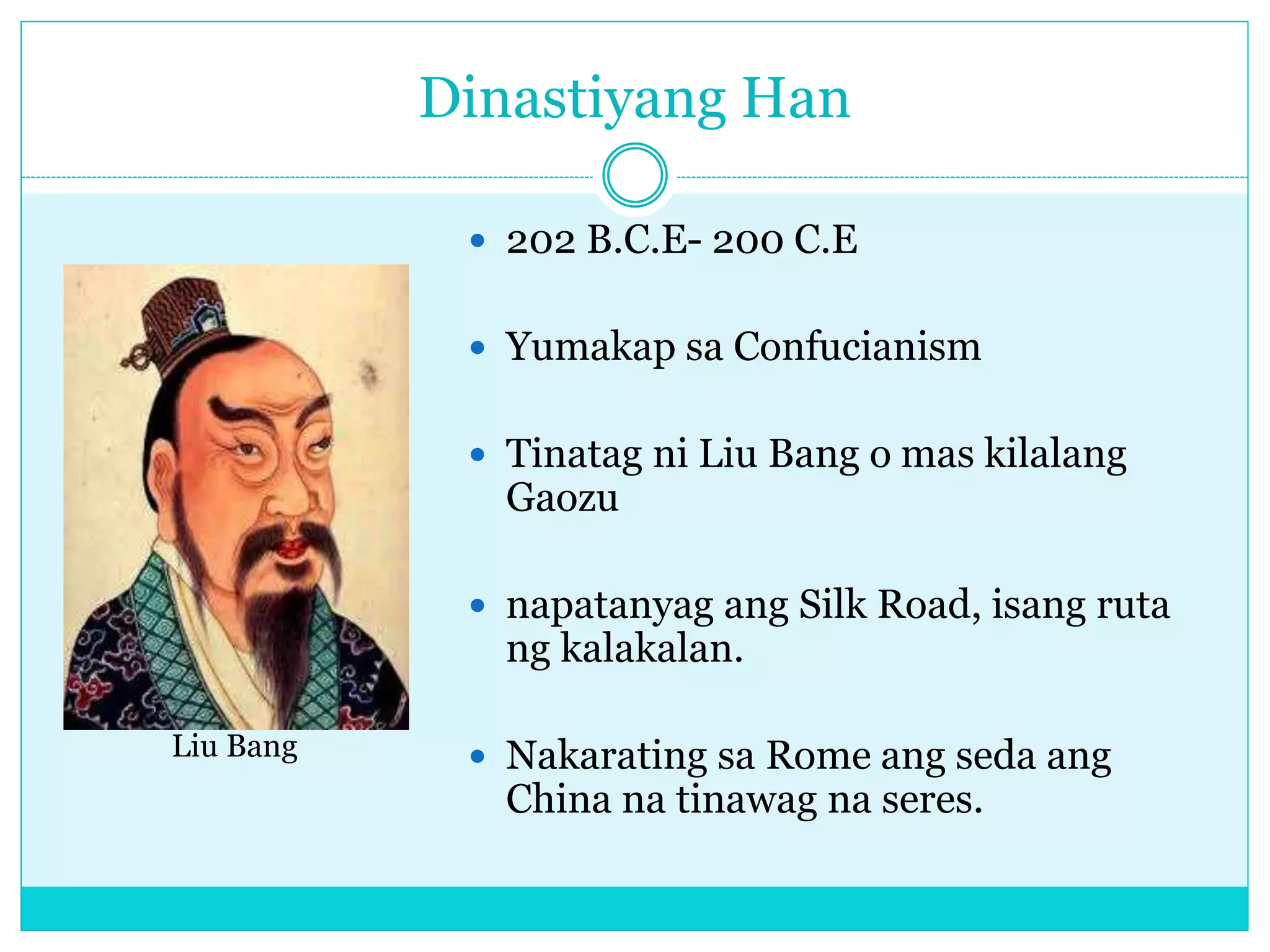 Unang Kabihasnan ng China | PPTX