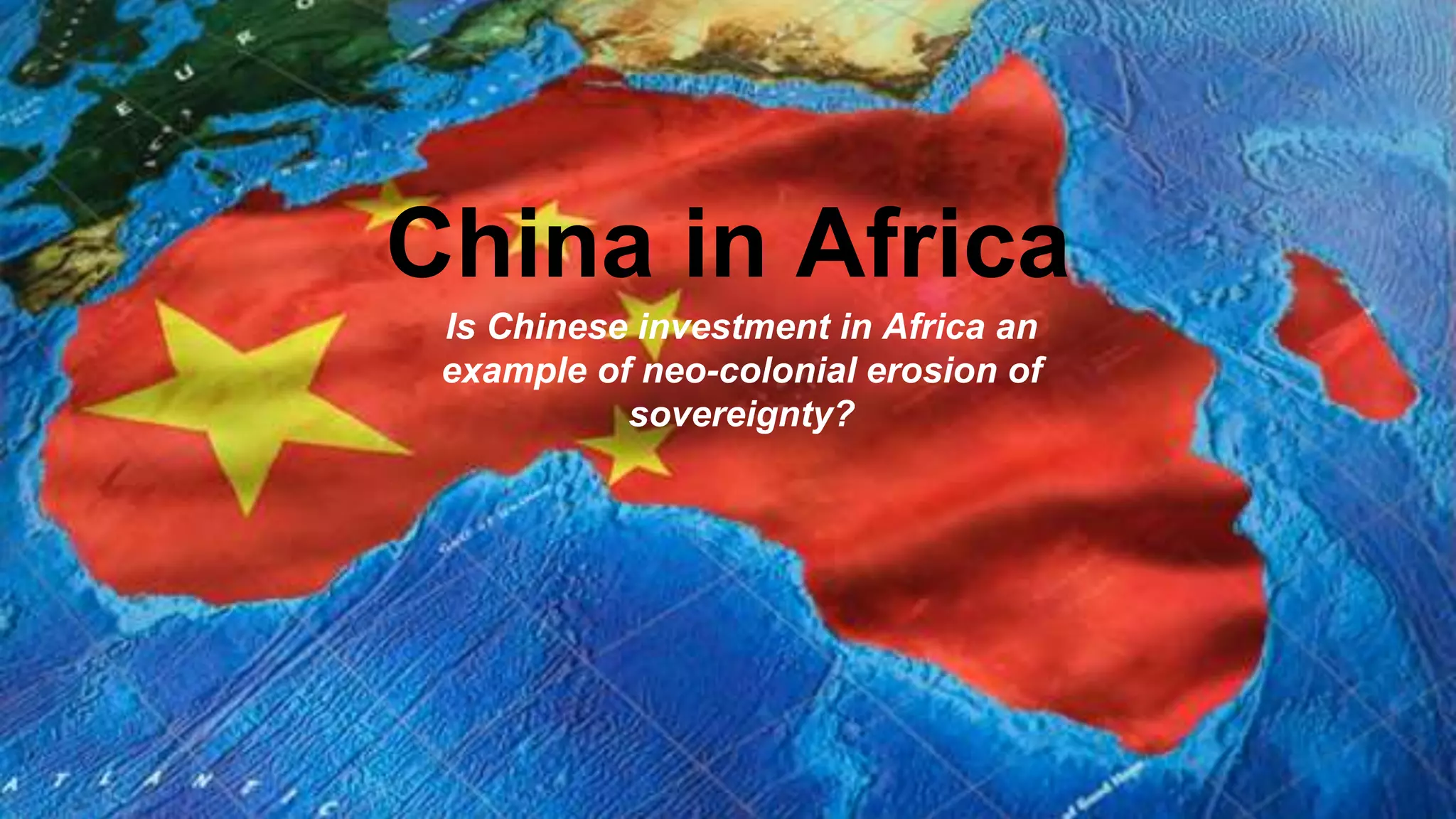 China in Africa | PPTX