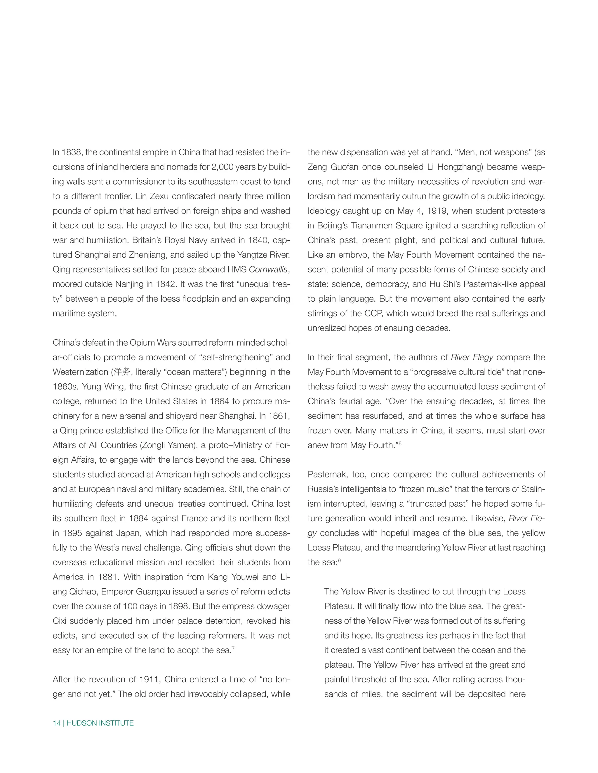 La Chine après le communisme - Hudson Institute | PDF