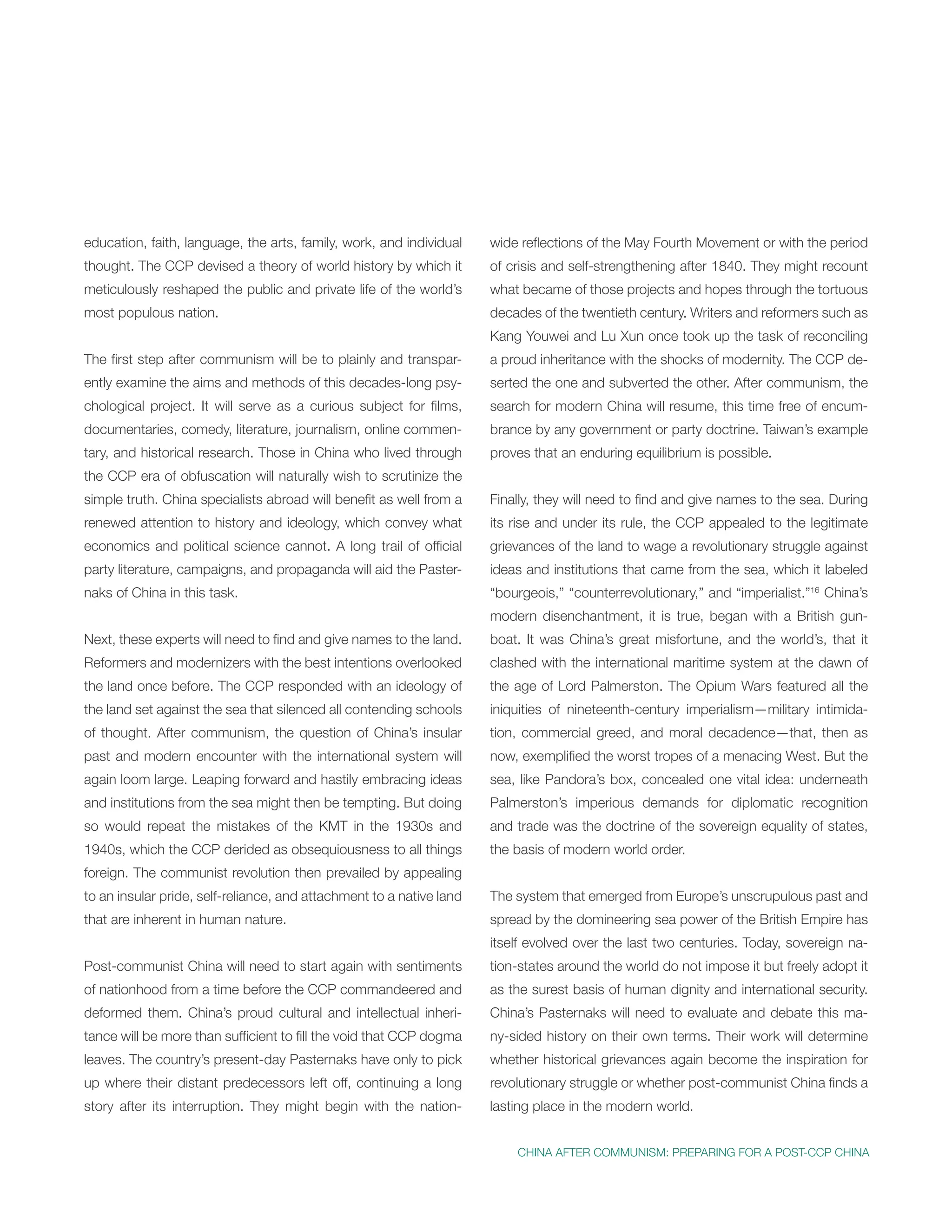 La Chine après le communisme - Hudson Institute | PDF