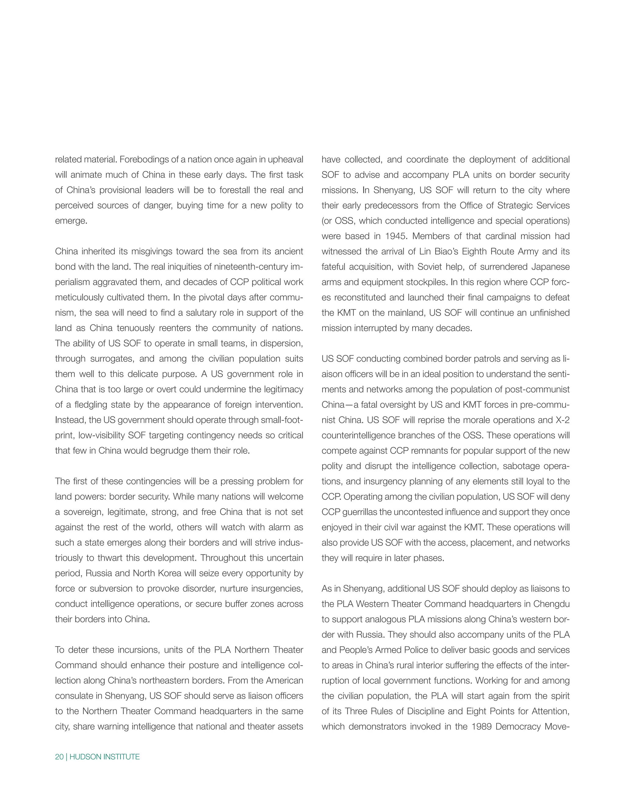 La Chine après le communisme - Hudson Institute | PDF