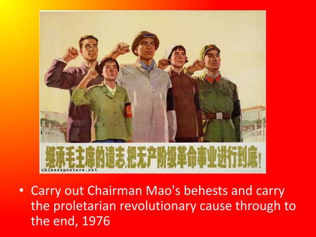 China after mao MYP 5. | PPT