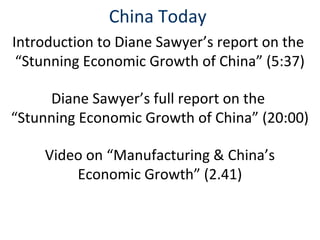 China after mao_zedong | PPT