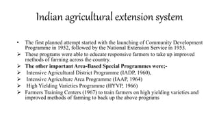 China agricultural extension system | PPTX | Agriculture | Industries