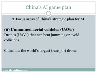China's strategic plan for Artificial Intelligence | PDF