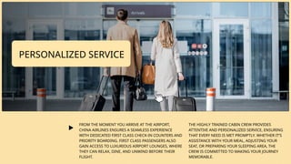 China Airlines First Class with FlightsLux | PPTX