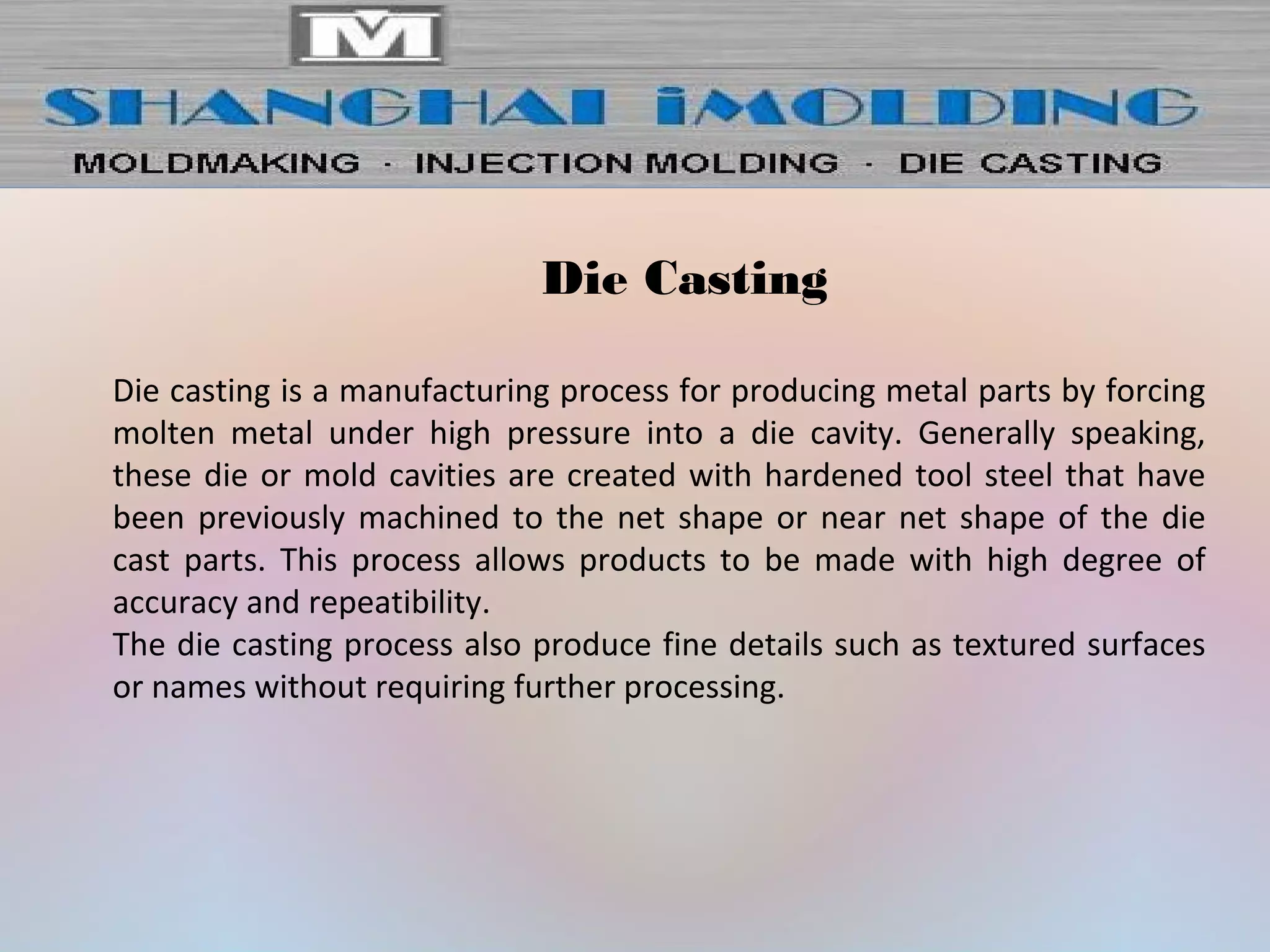 China aluminium die casting | PPT