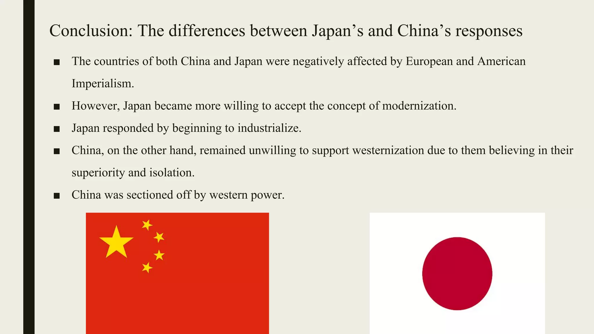 The Differences Between Japan’s And China’s Responses To Imperialism | PDF