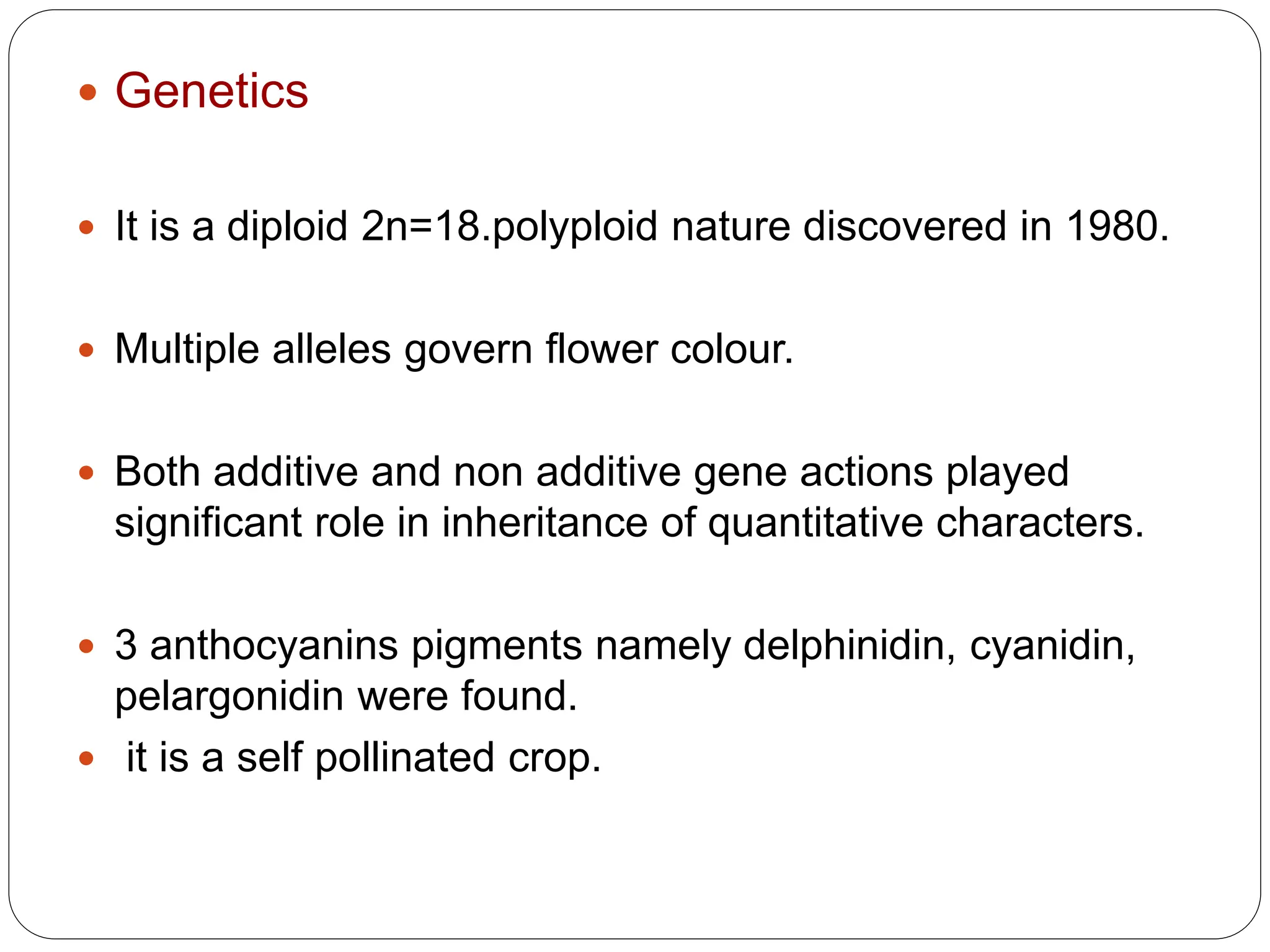 genetics and breeding of china aster flower | PPTX | Gardening | Home ...