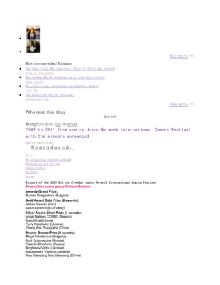 China awards bronze | PDF