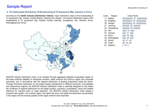 China broadcasting tv equipment mfg. industry profile cic4031 sample ...