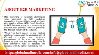 China business email database | PPTX