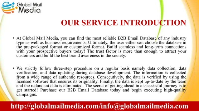 China business email database | PPT