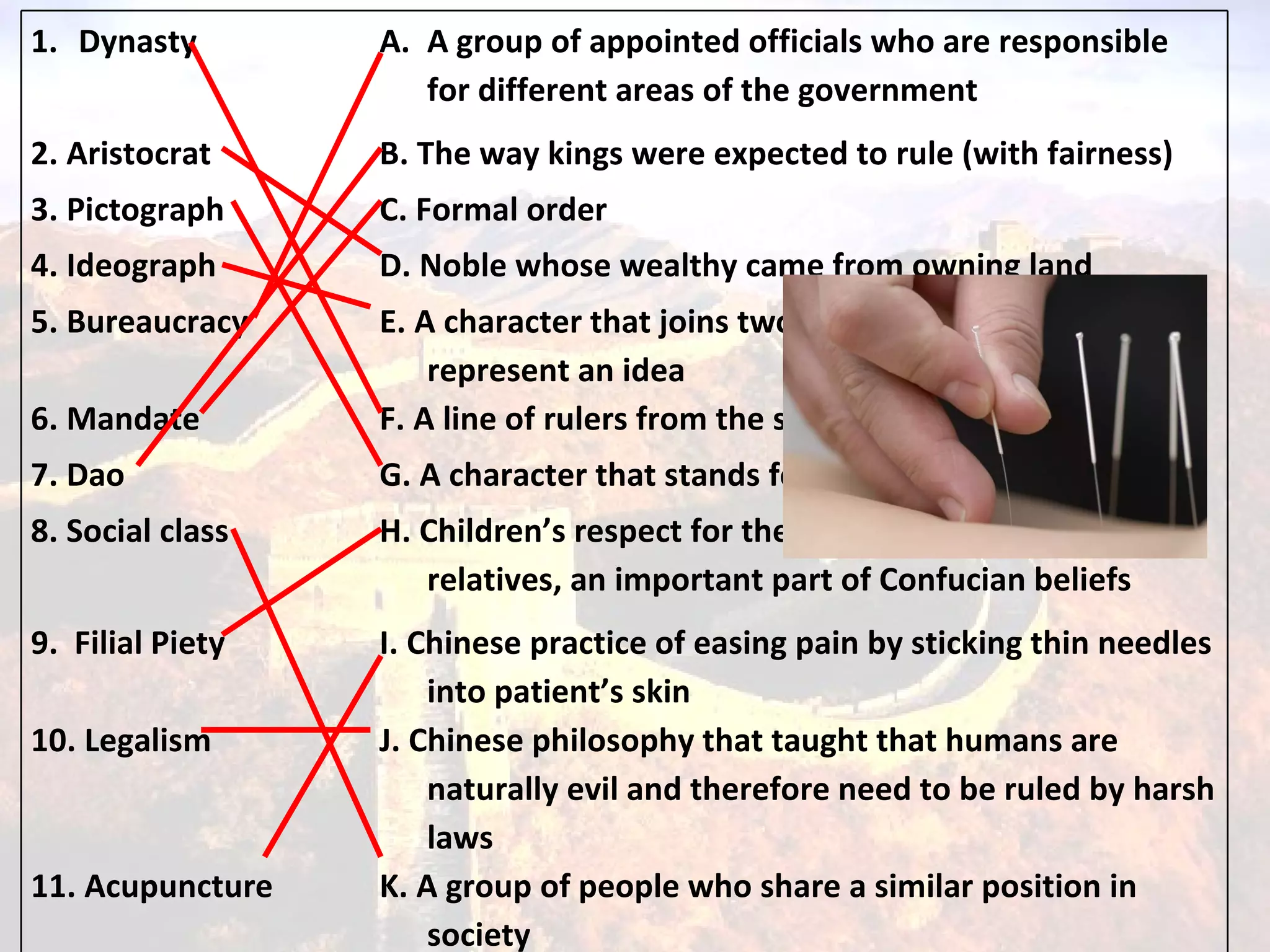 China Cheat Sheet Part 1 Web | PPT