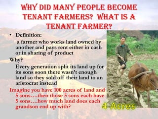 China Cheat Sheet Part2 Web | PPTX | Land and Farms | Real Estate