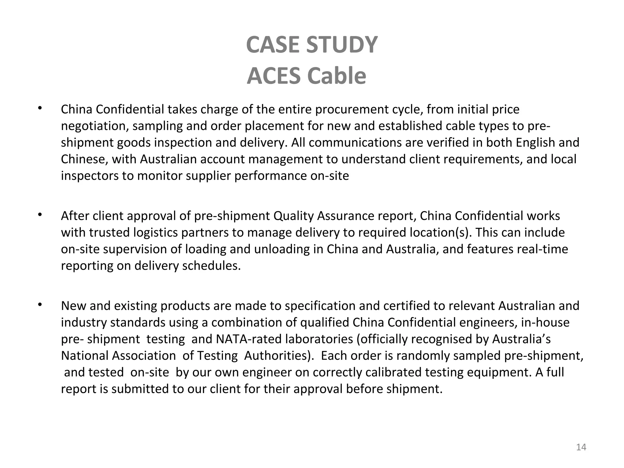 China Confidential Presentation | PPT
