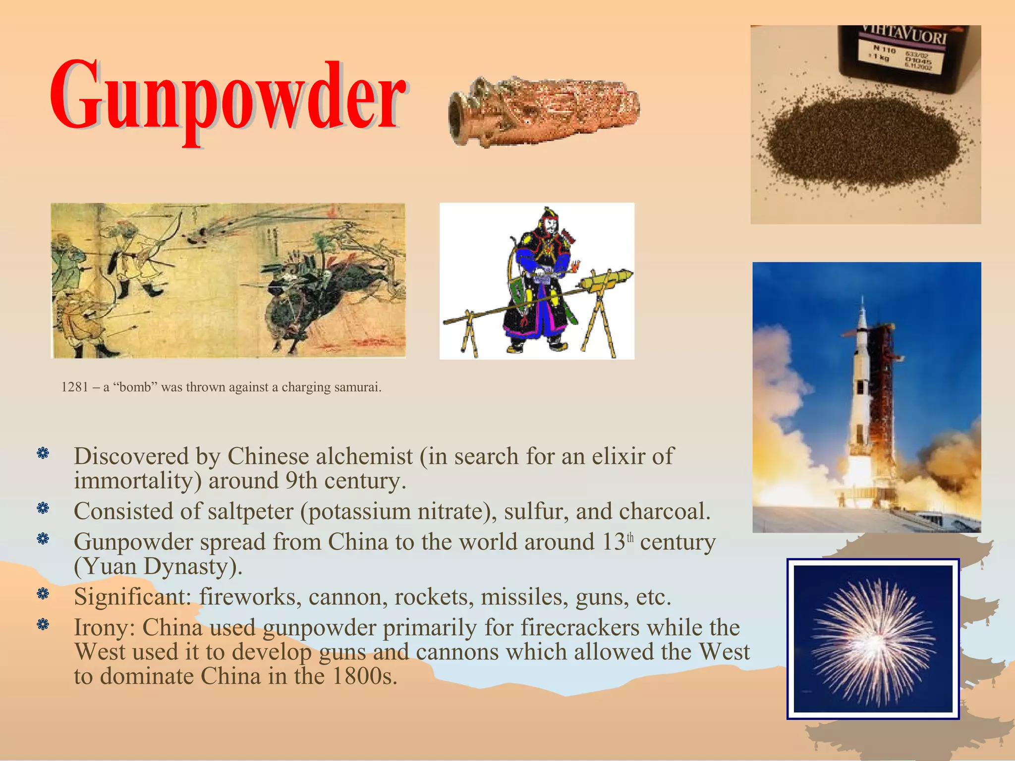 China contribution to the world | PPT