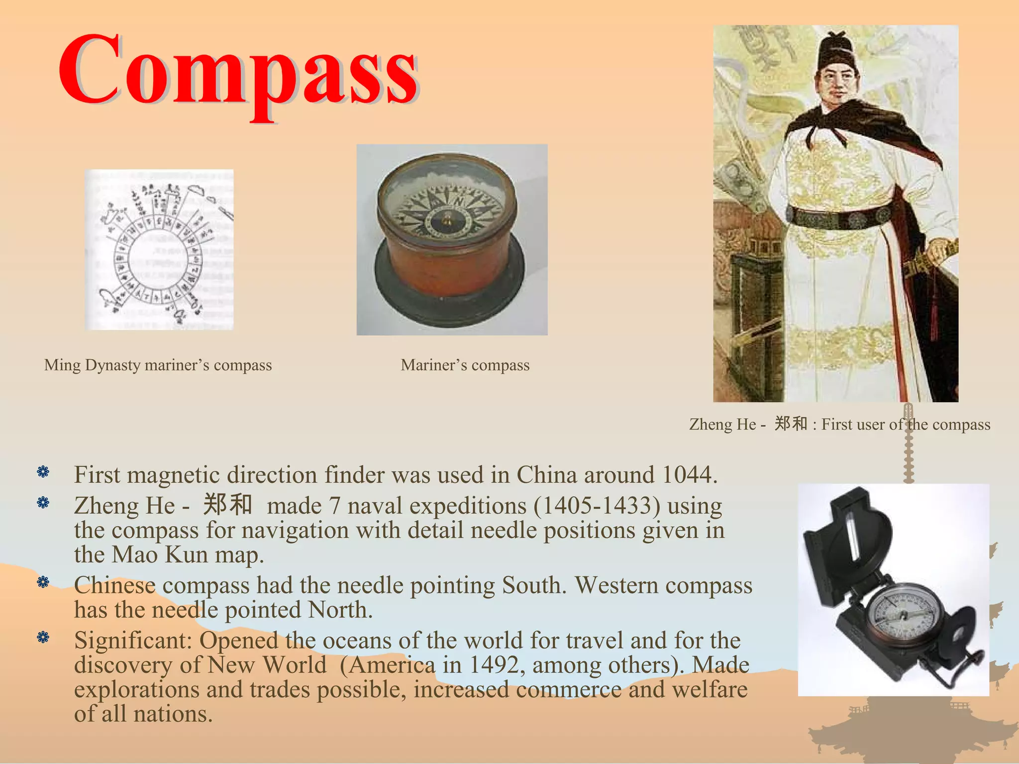 China contribution to the world | PPT