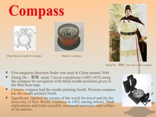 China contribution to the world | PPT
