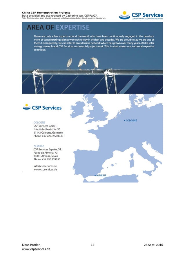 China CSP Demonstration Projects | PDF | Power and Energy Industry ...