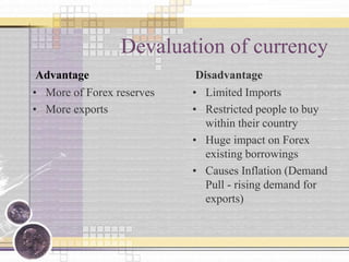 China Currency devaluation - International Business | PPTX