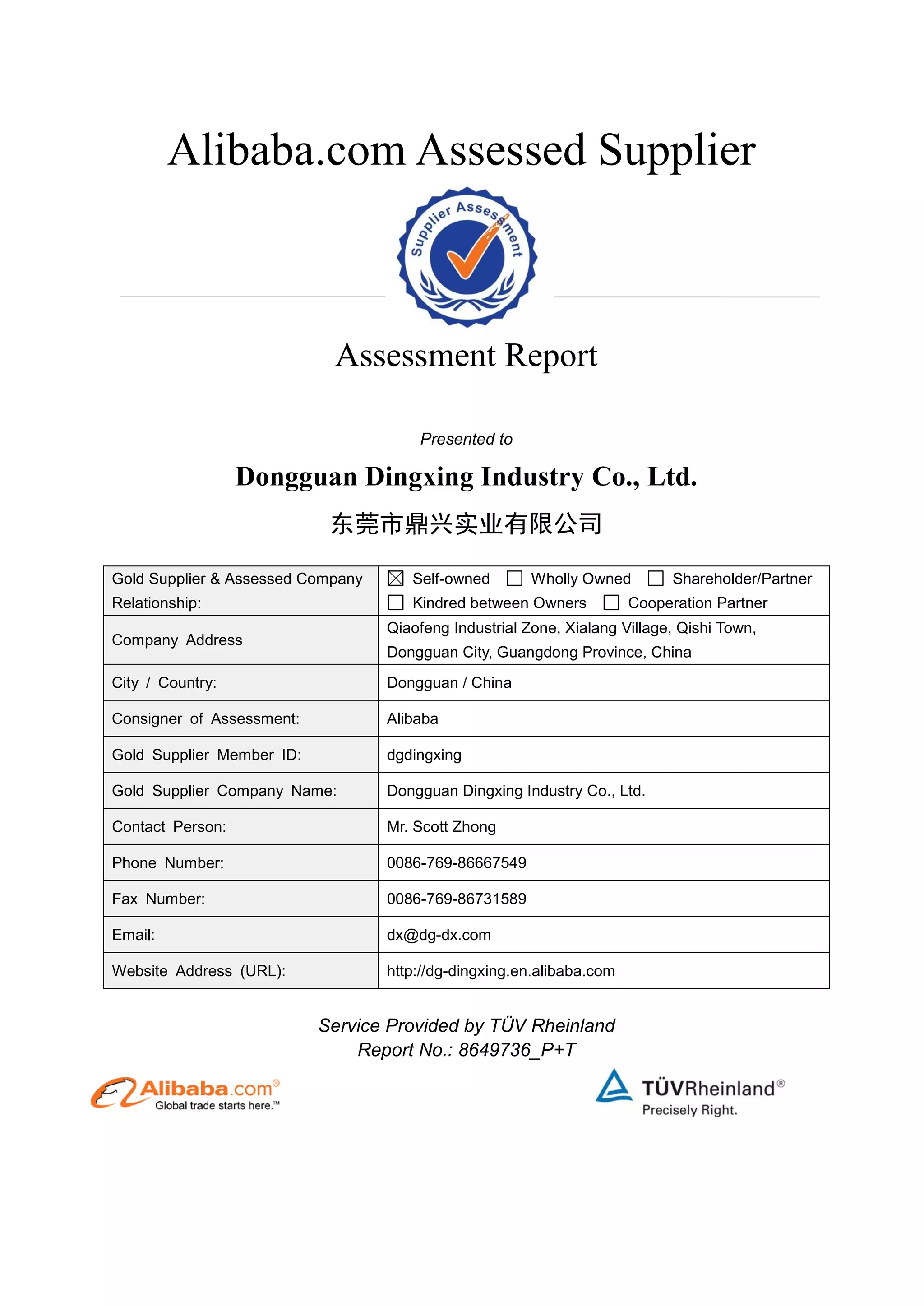 China dingxing desiccant factory assessment report | PDF
