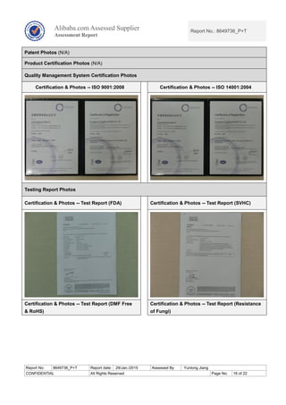 China dingxing desiccant factory assessment report | PDF