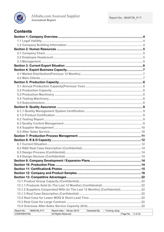 China dingxing desiccant factory assessment report | PDF