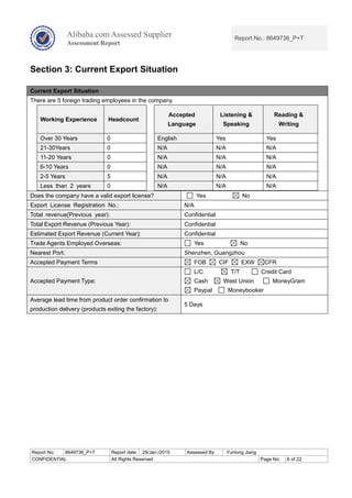 China dingxing desiccant factory assessment report | PDF