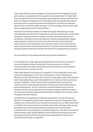 Engineering Principles and Industrial Importance of China Fuel ...