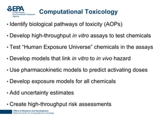 Computational Toxicity in 21st Century Safety Sciences | PPTX