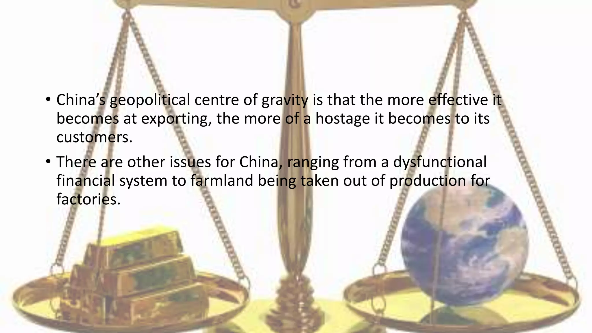China geopolitic issues | PPTX