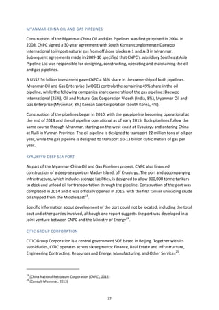 CHINA IN MYANMAR(BURMA) FOR ARMS-LOGGING-DAM-COPPER-JADE etcs-PART ONE ...