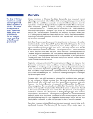 CHINA IN MYANMAR(BURMA) FOR ARMS-LOGGING-DAM-COPPER-JADE etcs-PART TWO ...